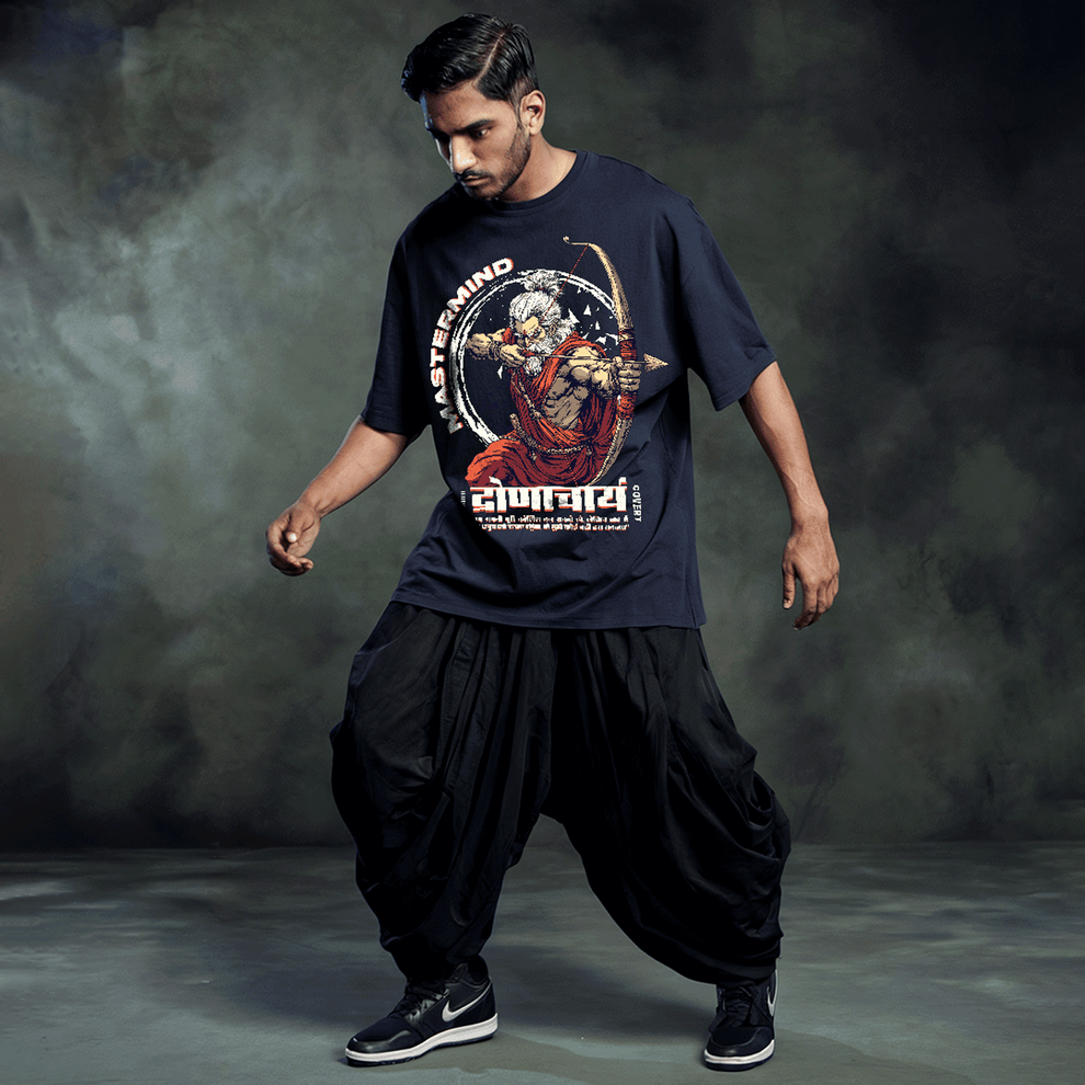 Guru Drona: The Mastermind Oversized T-shirt – Covert