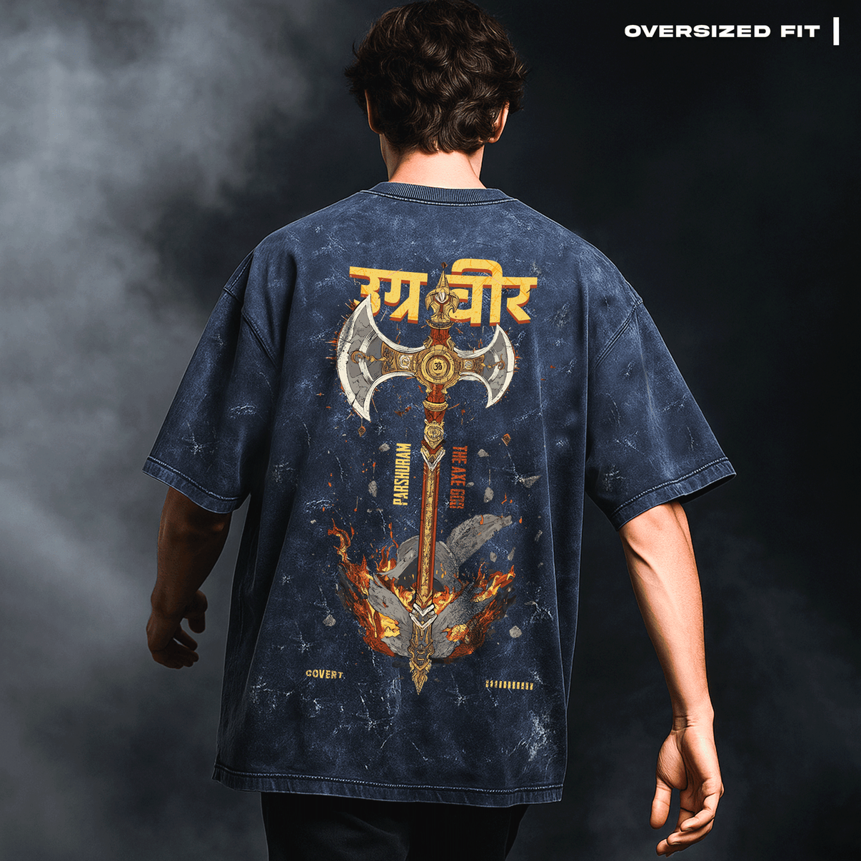 Parashu: The Mighty Axe Oversized T-shirt – Covert