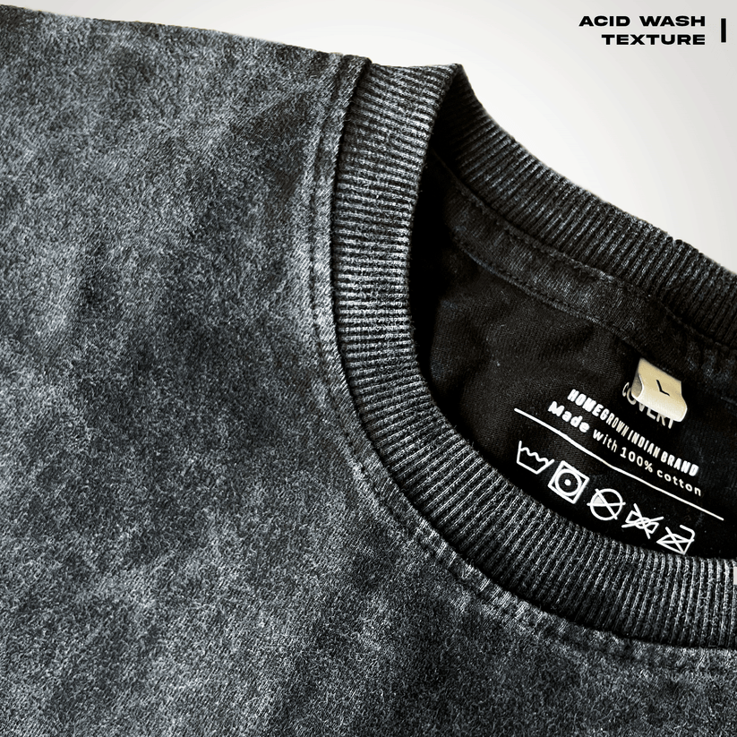 The Mighty Arjuna Oversized T-shirt (Acid Wash) – Covert