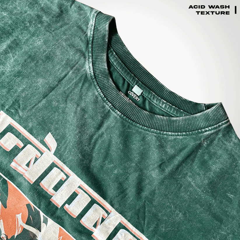 Karna: The Unbroken Warrior Oversized T-shirt (Acid Wash) – Covert